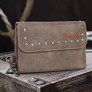 Wrangler Wallet for Women Slim Trifold Credit Card Cases & Money Organizers