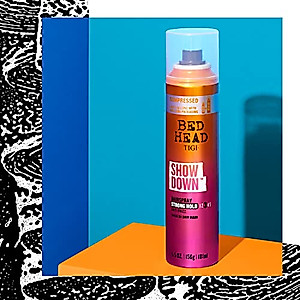TIGI Bed Head Showdown Anti-Frizz Hairspray with Strong Hold 5.5 oz