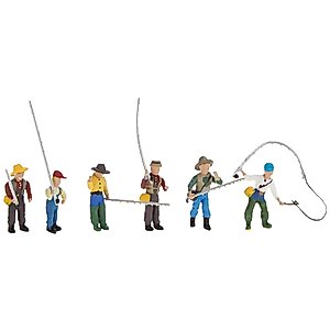 Fly Fishermen HO Scale Woodland Scenics