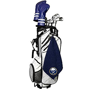Team Golf NHL Buffalo Sabres Microfiber Golf Towel, 15x15 (Multicolor)