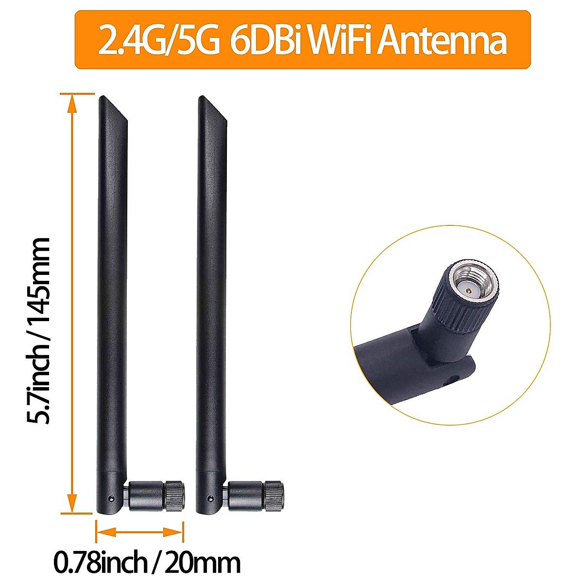 Makeronics 8265AC/8265NGW Wireless NIC Module M.2 NGFF for Jetson Nano Support 2.4GHz / 5GHz 300Mbps / 867Mbps Dual Band WiFi and Bluetooth 4.2 | Assembly Instruction Included