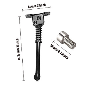 Tinkel Scooter Kickstand Parking Stand Feet Support Holder Replacement Part Compatible for Xiaomi 1S / M365 / Pro Electric Scooter
