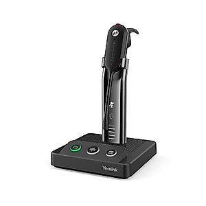 HWUSA Yealink WH63 Convertible UC DECT Wireless Headset with Charge Stand