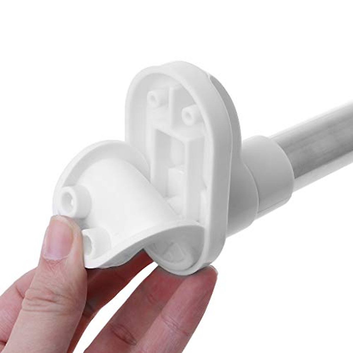 Extendable Telescopic Rods Shower Curtain Poles Clothes Wardrobe Rack Curtain Rods For Windows 66 To 144