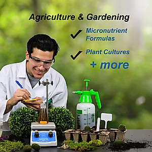 FAITHFUL SH-2 Hot Plate Magnetic Stirrer with Dual Control and 1 Inch Stir Bar C3 - 110V