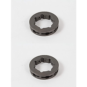 2 Pack Genuine Husqvarna 640200214 Sprocket Rim 3/8" 7 Teeth STD 7 Spline OEM