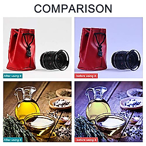 Sedremm Gray/White Balance Card,12x12 Inch (30x30cm) Portable Focus Board Two Sides Double Face 18% Grey/White Balance Reference Card with Carry Pouch for Canon Nikon Sony