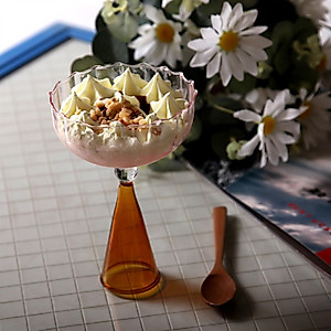 Elegant Wine Cups Colorful Cocktail Cups Kitchen Drinkware Unique Glass Cup Suitable For Gifting And Home Decorations