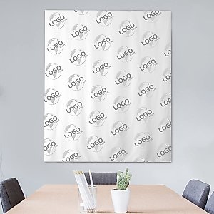 ASSIALL Custom Step and Repeat Logo Business Event Backdrop Customized Video Call Conference Tradeshows Birthday Background Personalized Party Reception Banner Photo Studio Props (60"Wx100"H)