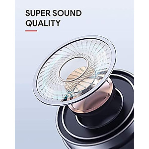 NISMobile TWS Earphones Wireless Earbuds Headphones for Galaxy A02s A12 A32 A42 A52 A72, True Stereo Headset Hands-Free Mic Charging Case Compatible with Samsung Black, (NI-NI36725A4O-256)