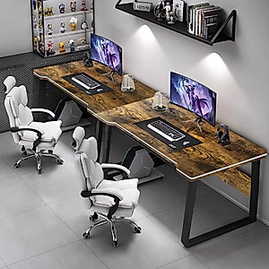 XUEGW Gaming Desk Computer Writing Table Student Art Modren Simple Style PC Wood Suitable Portable Desk for Home