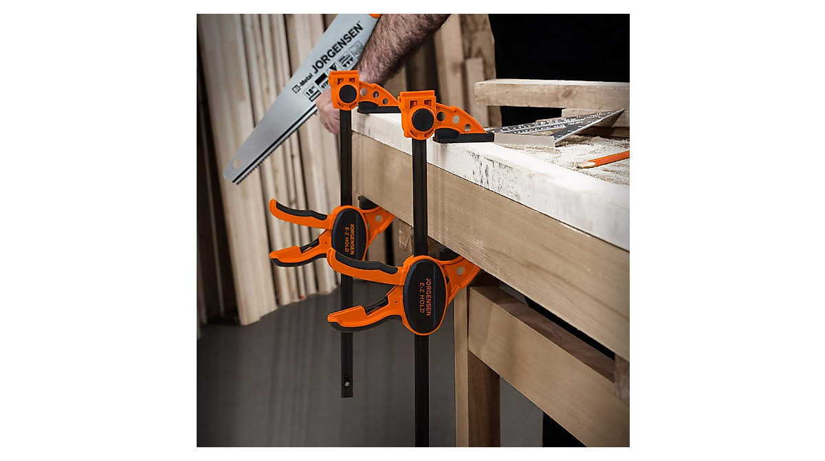 Jorgensen 24" One Hand Clamp - 2-Pack for Woodworking