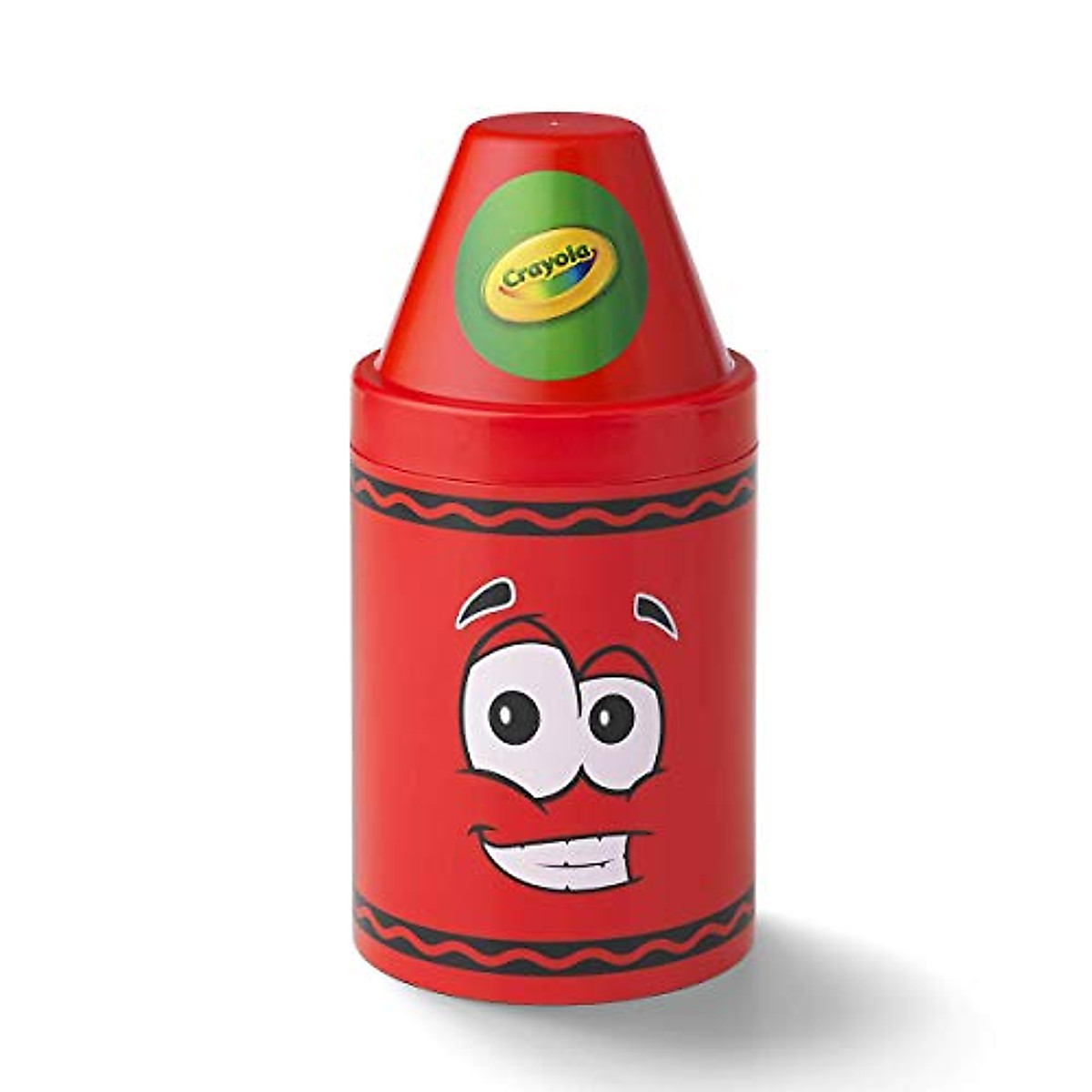 Crayola Storage Large Tip– Colorful Tip Character Storage Box, Creative Container For Kids Arts And Crafts Supplies, Stationeries, Small Toys And Keepsakes - Red, Kids 3.5 Years And Up