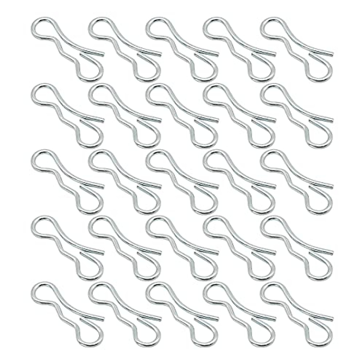 Gpartsden Pack of 25 Bow Tie Clip 714-04040 for MTD Husqvarna Cub Cadet Troy-Bilt Craftsman Ryobi Columbia 532194208 Snow Blower