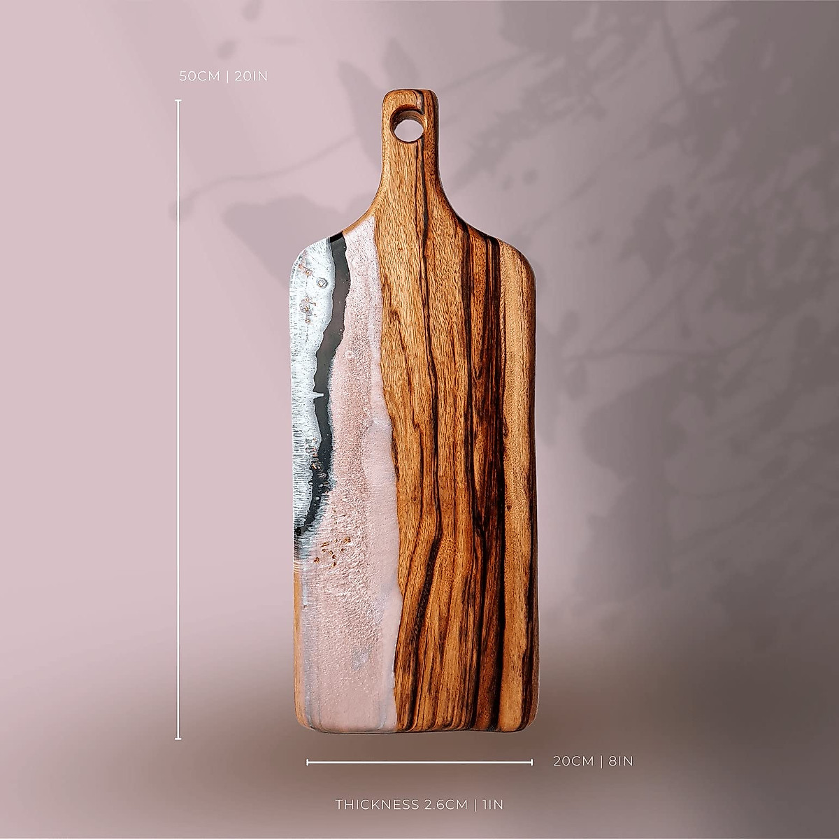 Long Resin Serving Board, Personalised Cheese Board, Engraved Chopping Board, Gift For Mother, Gift For Mum, Mom, Best Friend Birthday