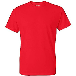 Gildan Men's DryBlend Classic T-Shirt, Red, Large