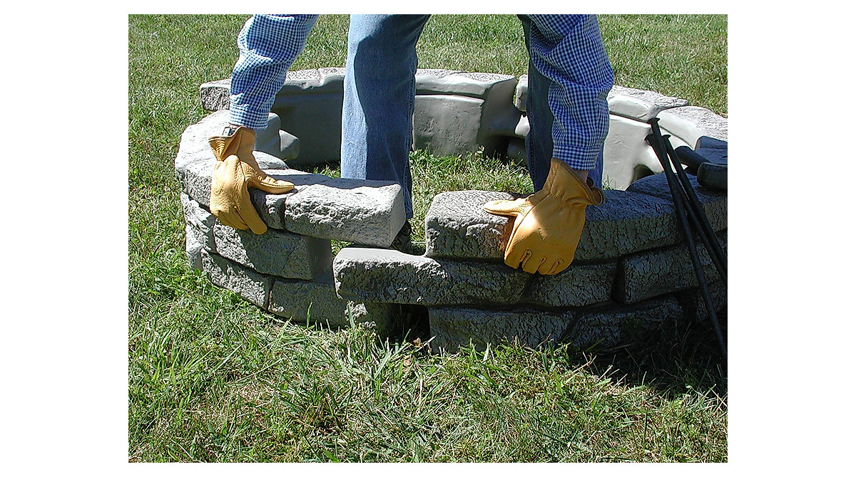 RTS Home Accents Rock Lock Edging System - Secure Your Garden