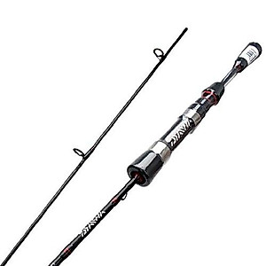 Daiwa LAG702MFS Laguna Spinning Rod, 6-Foot 6-Inch Length, Black Finish