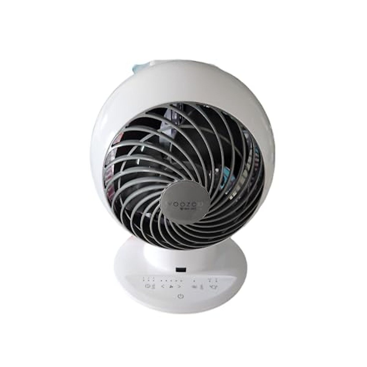 IRIS Woozoo Globe Multi-Directional 5-Speed Oscillating Fan [2024 Model], Small, White