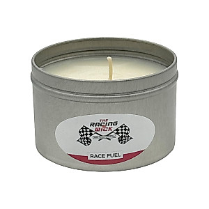 Race Fuel Scented Candle - The Racing Wick - 8oz Tin Can