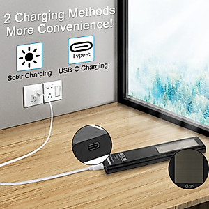 Solar Charging BN59-01357 Voice Remote Control Fit for Samsung Smart TVs, Solar Power RMCSPA1EP1 Remote Compatible with Samsung 2021 Neo LED Smart 4K Ultra HD TV, with 3 Shortcut Buttons