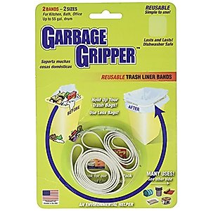Garbage Gripper Band, 1 Pack of 2 Bands