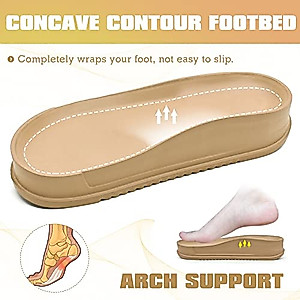 KUAILU Womens Fuzzy Criss Cross Band Platform Slippers Back Strap Fluffy Furry Faux Fur Ladies Open Toe Slingback Slide Slippers Cozy Soft Plush Fleece Comfy House Shoes Sandals Indoor Outdoor Beige 8