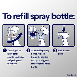 Clorox Disinfecting Bathroom Foamer with Bleach Original, Household Essentials, 30 Ounce Spray Bottle (Package May Vary)