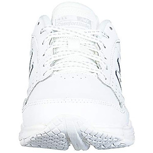 New Balance Women's 411 V1 Walking Shoe, White/White, 9.5
