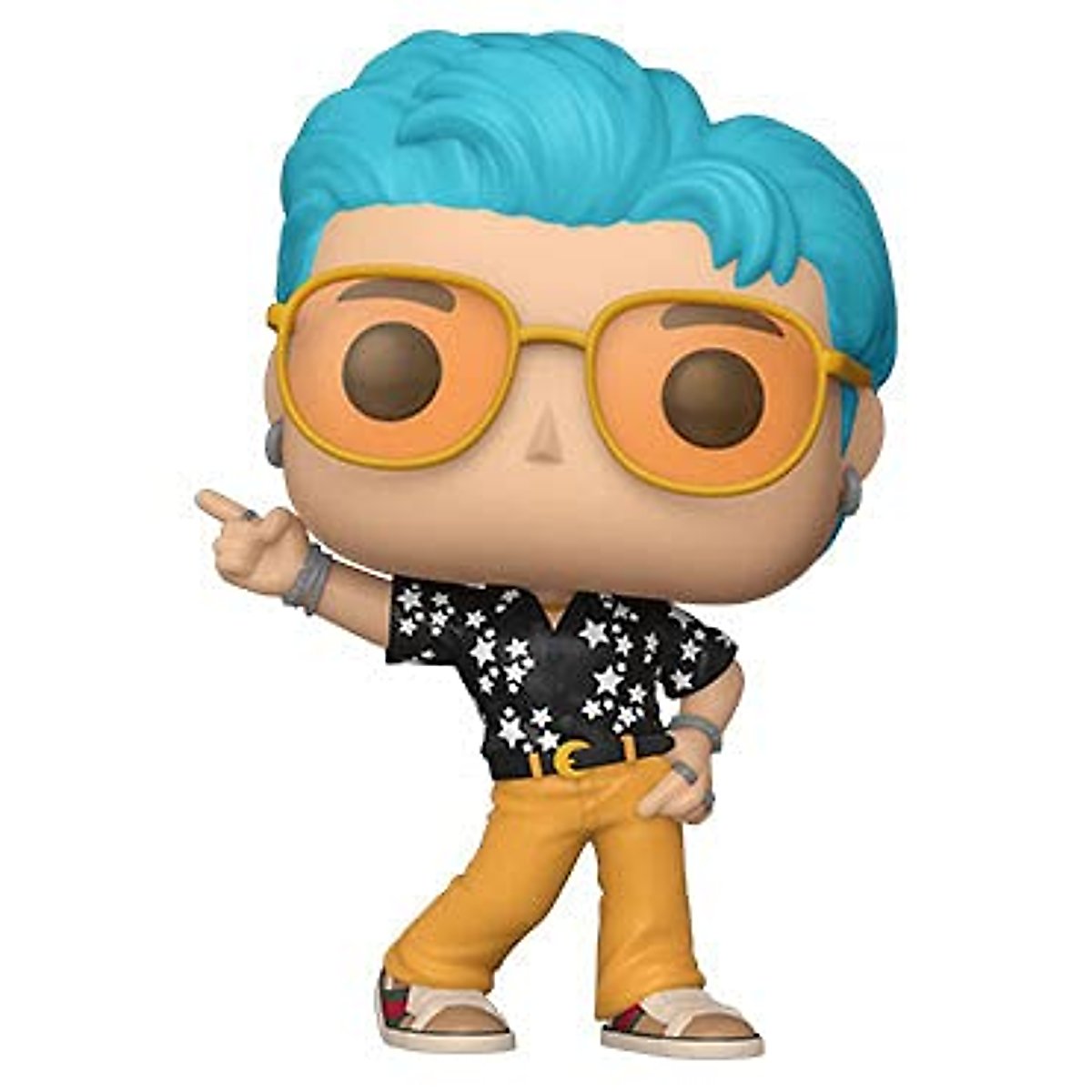 Funko Pop! Rocks BTS Set of 7 - Dynamite-RM, Dynamite-J-Hope, Dynamite-Suga, Dynamite-Jimin, Dynamite-Jin, Dynamite-Jung Kook, and Dynamite-V