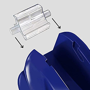 Acrimet Premium Desktop Tape Dispenser Non-Skid Base (Heavy Duty) (Deep Blue Color)