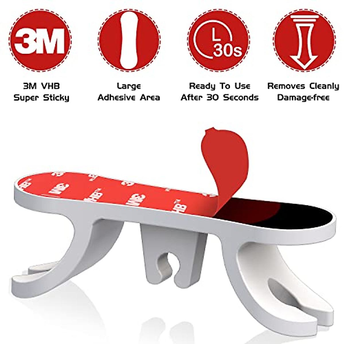 Cord Organizer for Appliances - Upgraded Patented Signice 3 Pack Tidy Cord Wrapper Holder Wrap Keeper Cord Winder Stick on Kitchen Mixer, Blender, Coffee Maker, Pressure Cooker, Air Fryer (White)