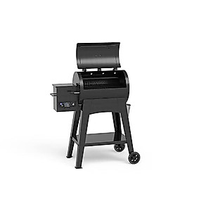 PIT BOSS PB440FB1 Pellet Grill, 482 Square Inches, Black & PIT BOSS 73700 Grill Cover for 700FB Wood Pellet Grills