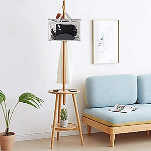 Gcroet 5PCS Handbag Storage,2020 Upgrade Dust Bags For Handbags,Handbag Organizer,Purse Storage Bag,Transparent Handbag Organizer Anti-Dust Bag Storage for Hanging Closet with Zipper and Handle(Grey)