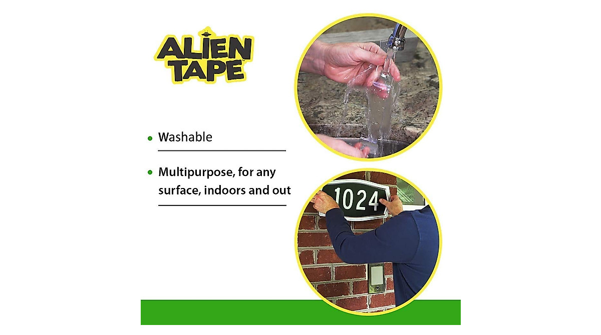 Bell+Howell AlienTape Nano Double Sided Tape — Heavy Duty Mounting