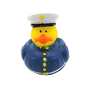 Cool Rubber Ducks (2") Standard Size. (12 Pack) Cute Duck Bath Tub Pool Toys. (Uniform Armed Forces Rubber Ducks)