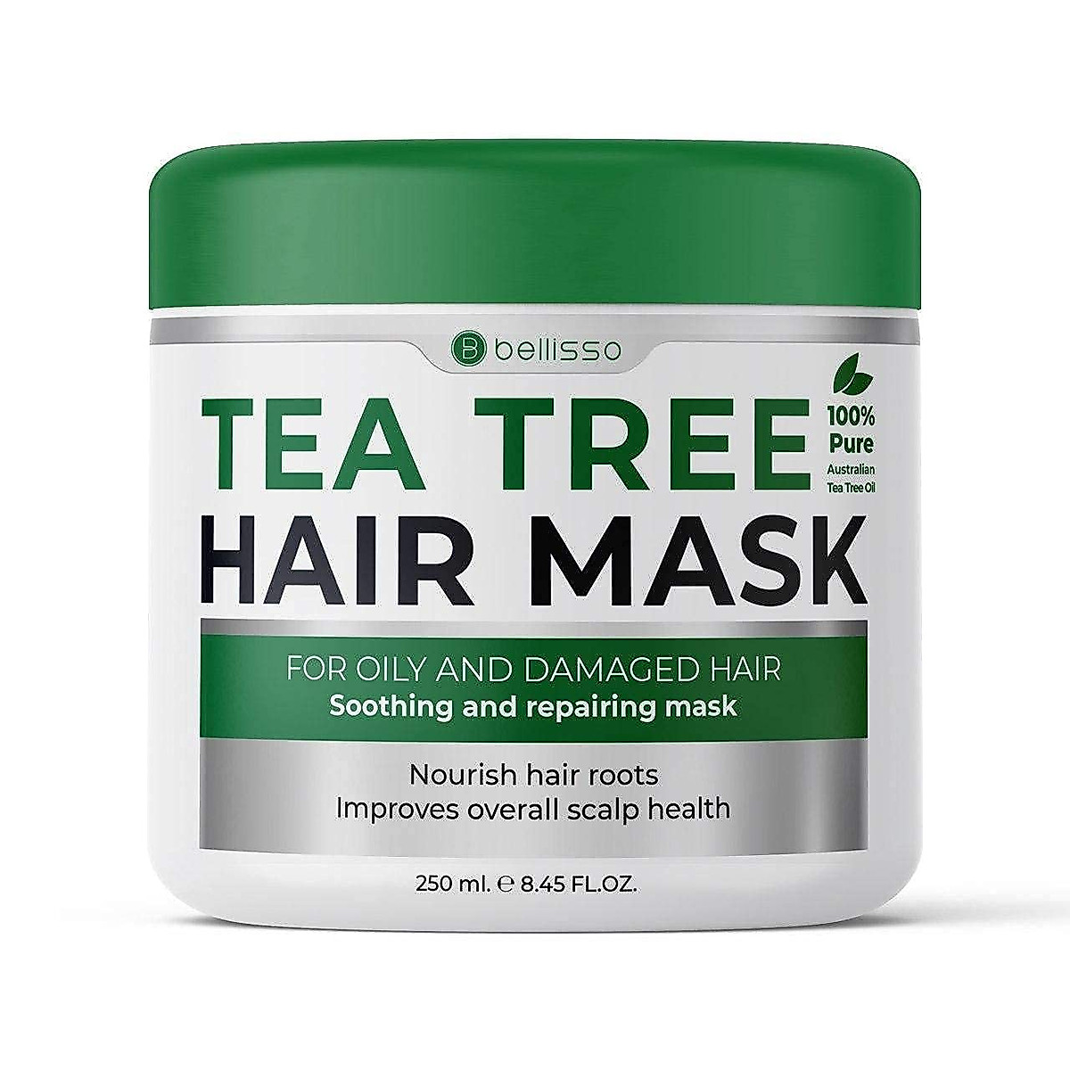 BELLISSO Tea Tree Oil Hair Mask, Shampoo and Conditioner Set