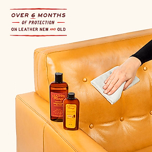 Leather Honey Complete Leather Care Kit Including 4 oz Cleaner and 32 oz Conditioner for use on Leather Apparel, Furniture, Auto Interiors, Shoes, Bags and Accessories