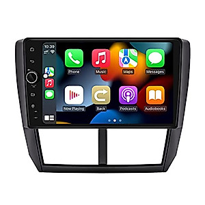 Joying 9 Inch Android Car Radio 8GB+128GB for Subaru Forester WRX 2008-2012 Impreza WRX 2007-2011 Car Stereo Support Wireless Carplay Android Auto GPS Navigation Bluetooth 5.1 AM/FM Subwoofer Output