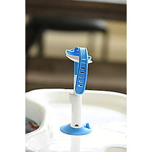 Babaste Baby Bottle Holder | Hands-Free Feeding That Improves Hand Eye Coordination, and Motor Skills | Keep Bottles Secure & Off The Floor | Color: Blue