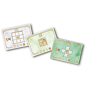 Railroad Ink Challenge: Lush Green Edition - Roll Dice and Draw Railways and Routes, Goal Cards to Expand Your Rail Map - Expansion Dice Included, Plays with 1-6 players, 20-30 mins, Ages 8 & Up