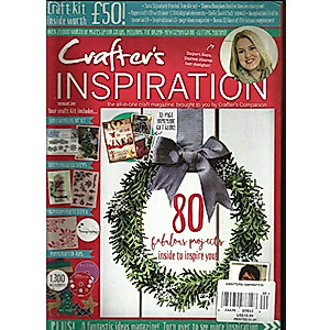 CRAFTER'S INSPIRATION MAGAZINE ISSUE, 20 FREE GIFTS NOT INCLUDE, JUST MAGAZINE