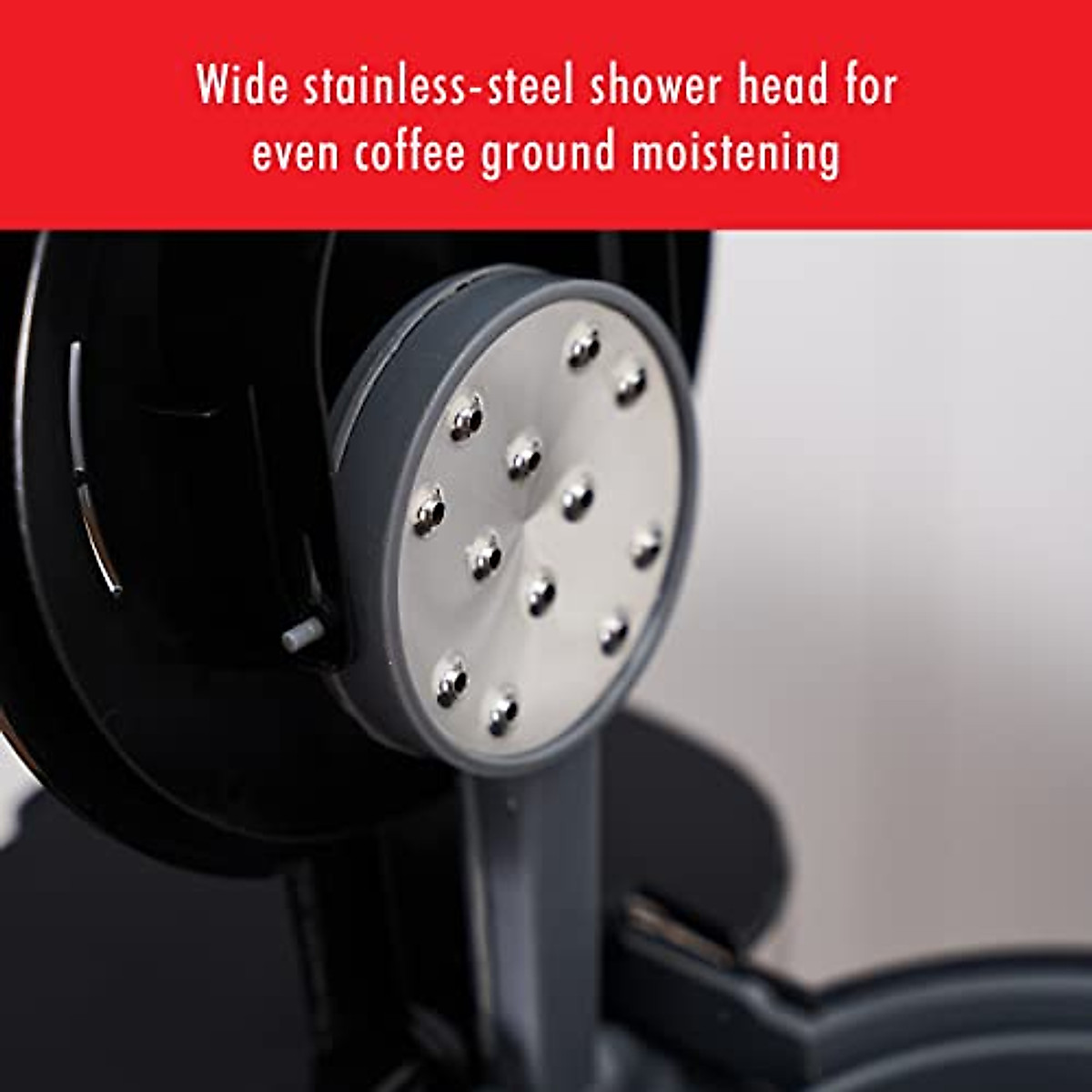 ZWILLING Enfinigy Glass Drip Coffee Maker 12 Cup, Awarded the SCA Golden Cup Standard, Black