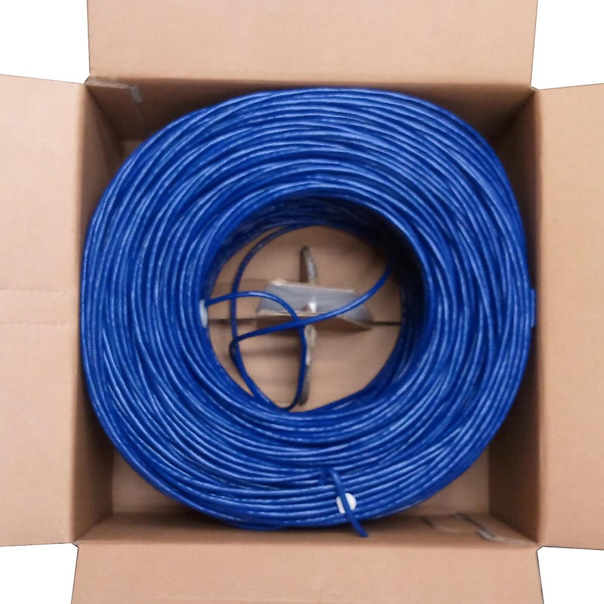 Cat5e 1000ft UTP Solid Blue