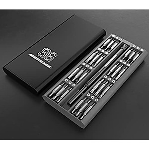 96 in 1 Precision Screwdriver Set, AM ARROWMAX Magnetic Driver With Aluminum Case, Electronics Repair Tool Kit for iPhone, Tablet, Macbook, Xbox, Cellphone, PC, Game Console, Black