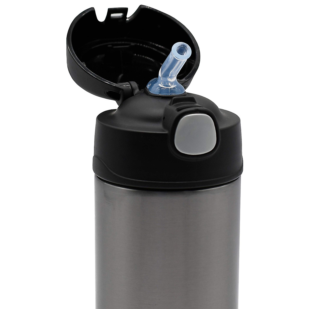 Thermos Funtainer 12 Ounce Bottle, Charcoal