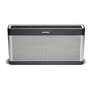 Bose SoundLink III Bluetooth Speaker with Soft Cover Bundle (Gray)