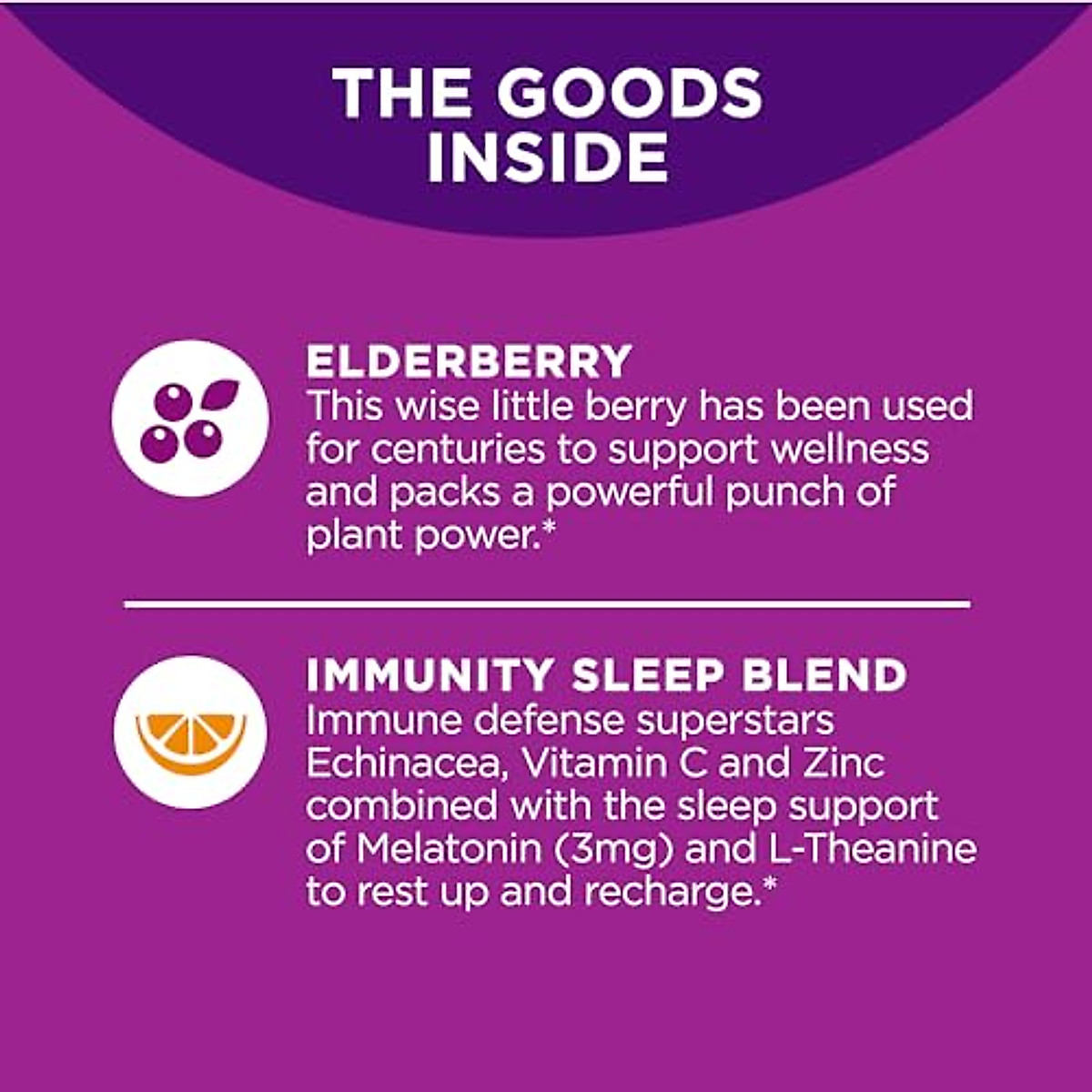 OLLY Sleep Immunity Melatonin Gummy, Vitamin C, Zinc, Echinacea, 3mg Melatonin, Immune and Sleep Support, Berry - 36
