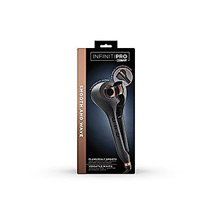 INFINITIPRO BY CONAIR Smooth & Wave – Curl or Straighten with One Styling Tool