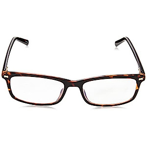 Kate Spade New York Women's Kate Spade Female Optical Style Jodie2 Rectangular Reading Glasses, Dark Havana Gold/Demo Lens, 50mm, 16mm + 2